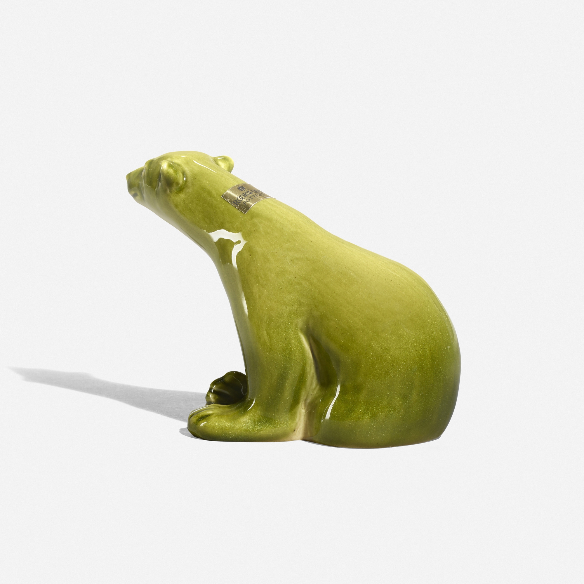 Louise Abel | Aventurine Glaze production polar bear paperweight (1965 ...