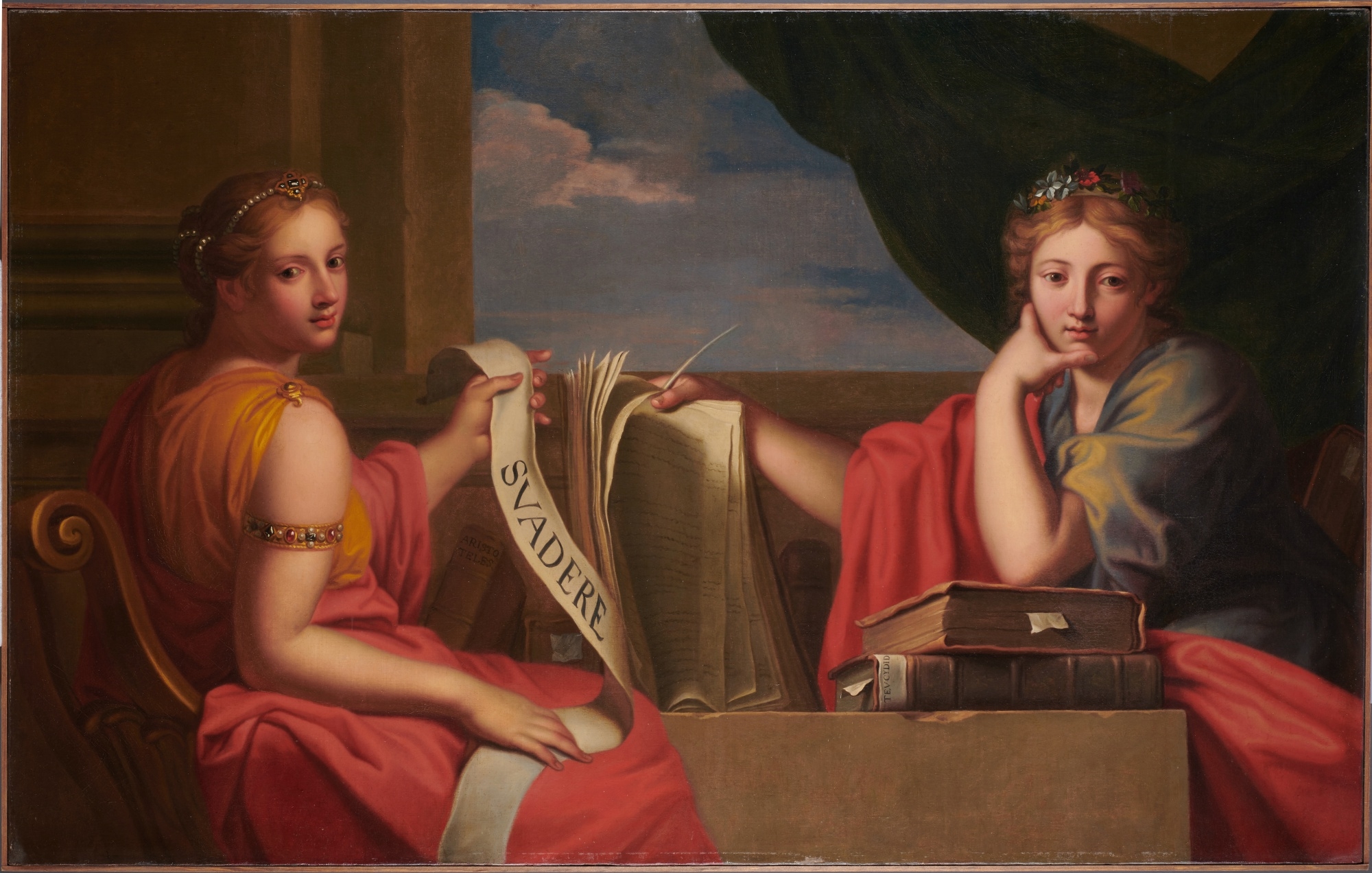 French School, 18th Century | An Allegory of Rhetoric and History ...
