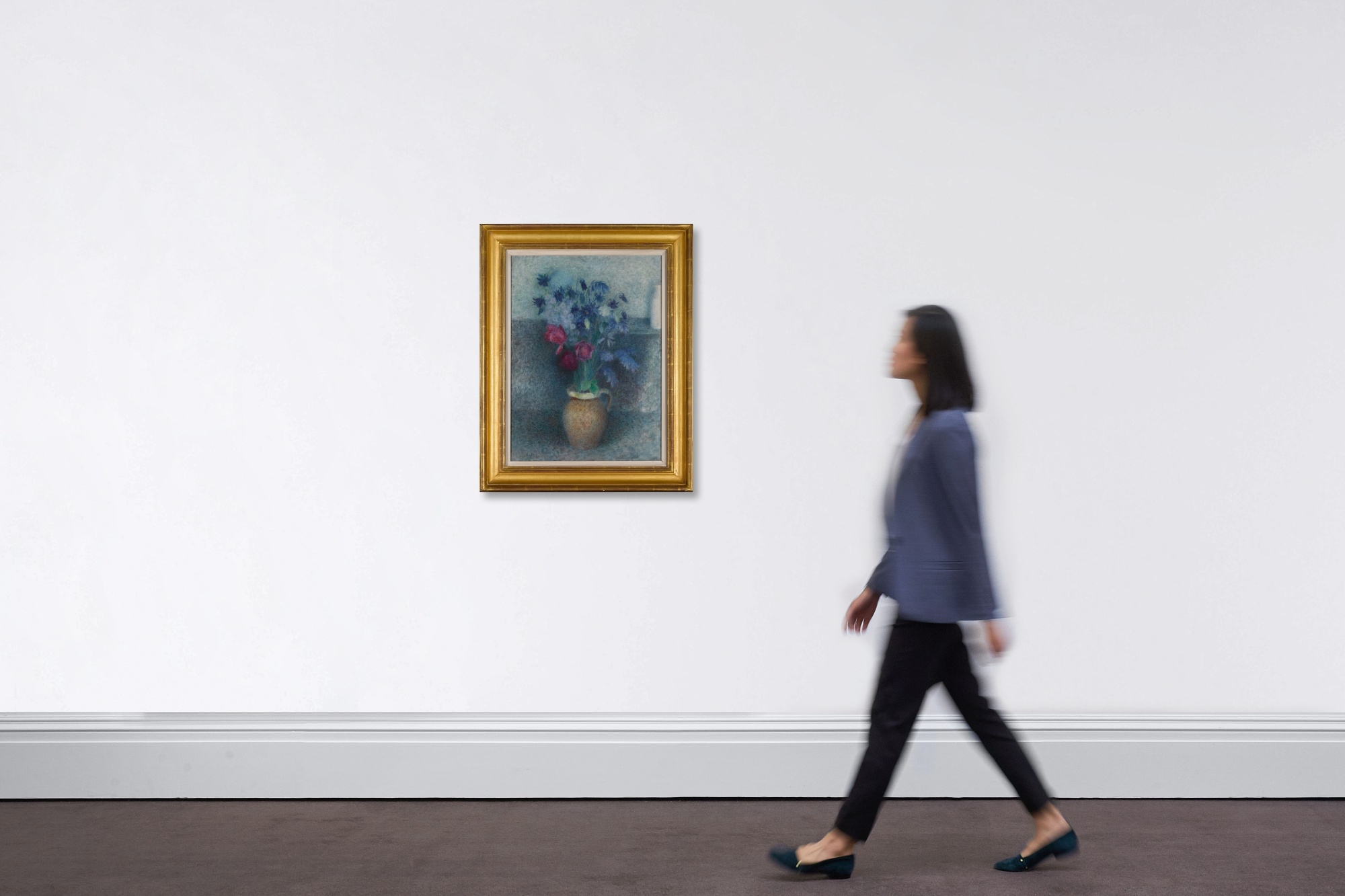 Dod Procter | Bluebells and Columbines (1964) | MutualArt