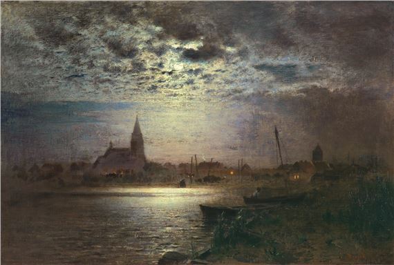 Louis Douzette | BARTH W BLASKU KSIĘŻYCA (1903) | MutualArt
