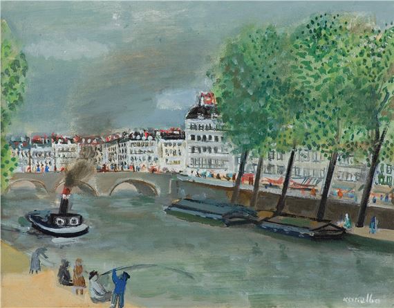 Rajmund Kanelba | BARKI NA SEKWANIE | MutualArt