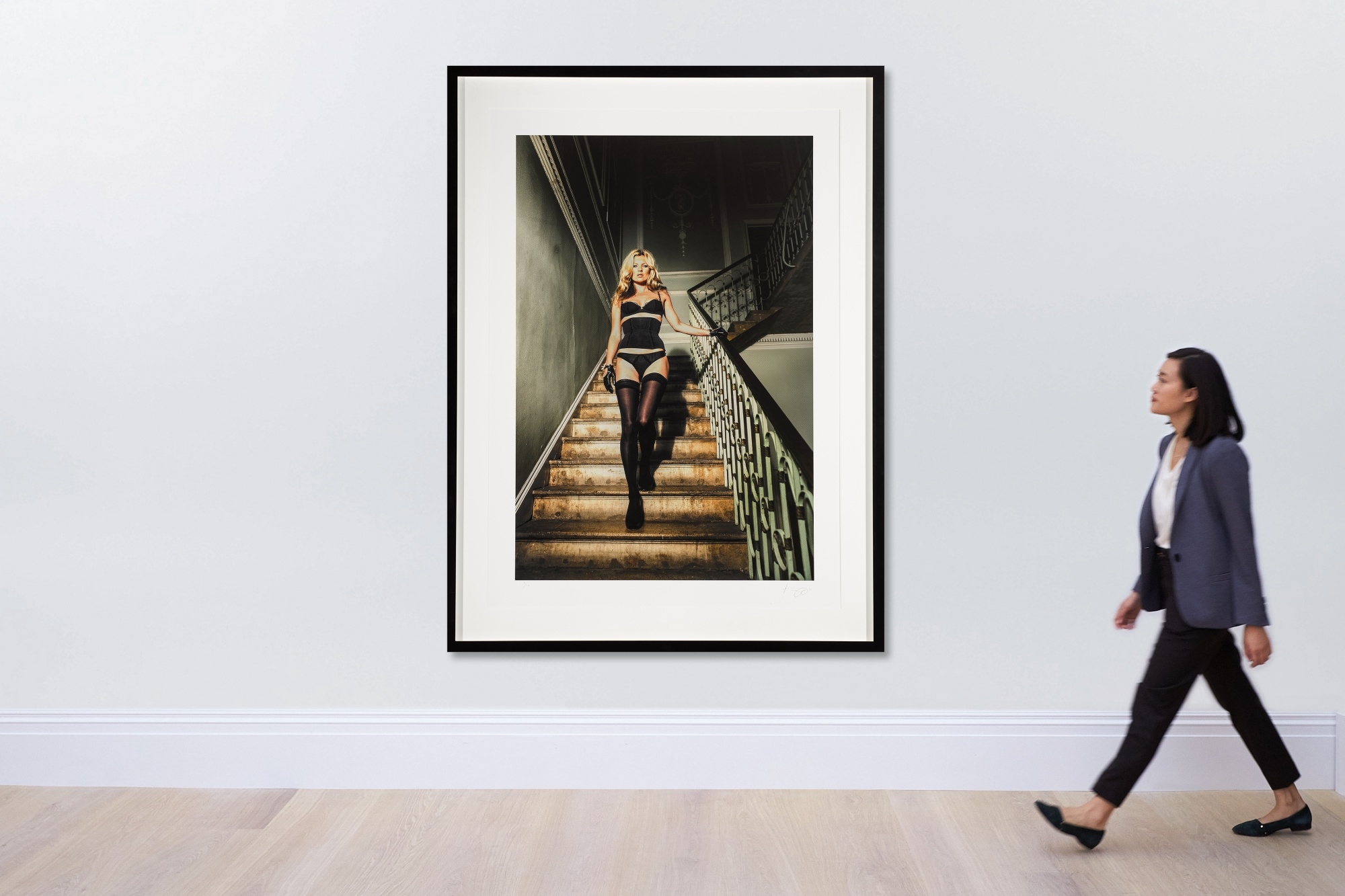 Mike Figgis | Kate Moss Descending (2007) | MutualArt