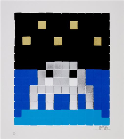 Space Invader | Silver Space One (2013) | MutualArt