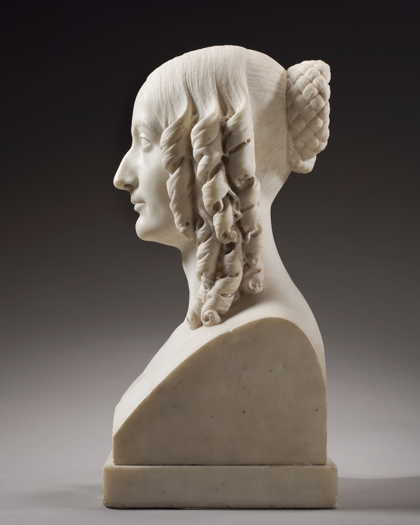 Lorenzo Bartolini | Bust of a Lady, possibly Elizabeth Barrett Browning ...