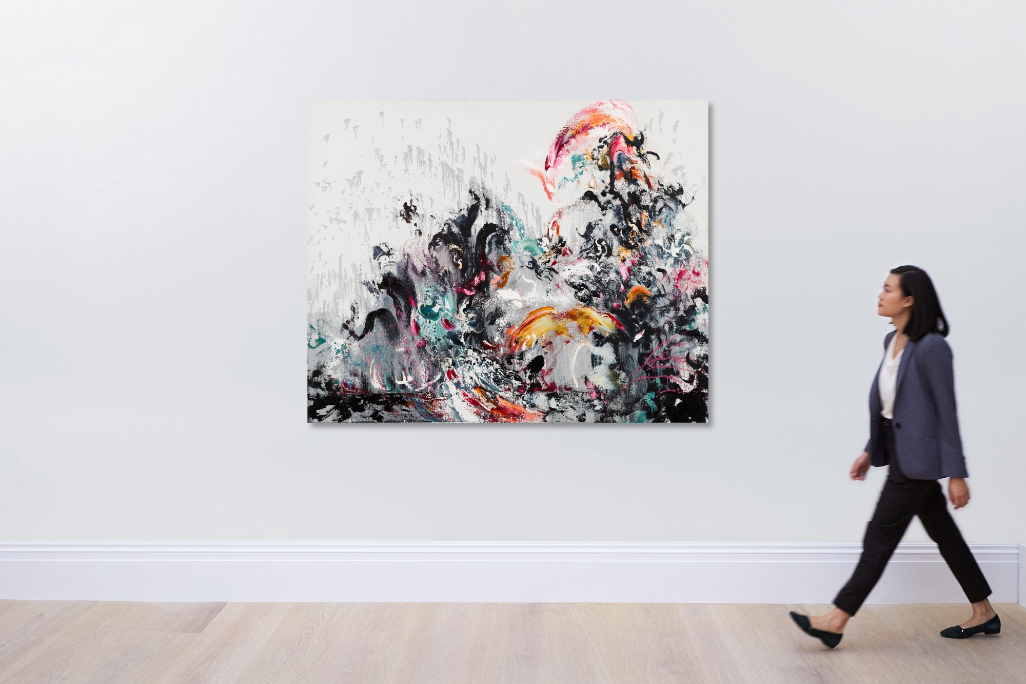 Maggi Hambling | Maggi Hambling, Wall of Water (2014 - 2015) | MutualArt