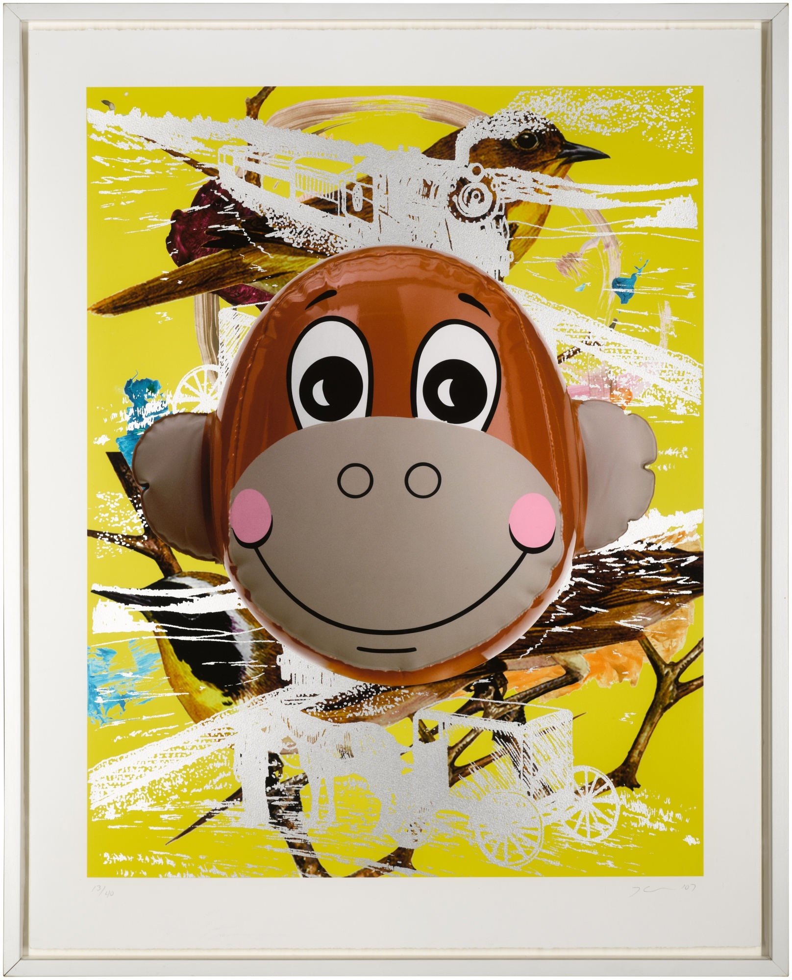 Jeff Koons | Monkey Train (Birds) (2007) | MutualArt