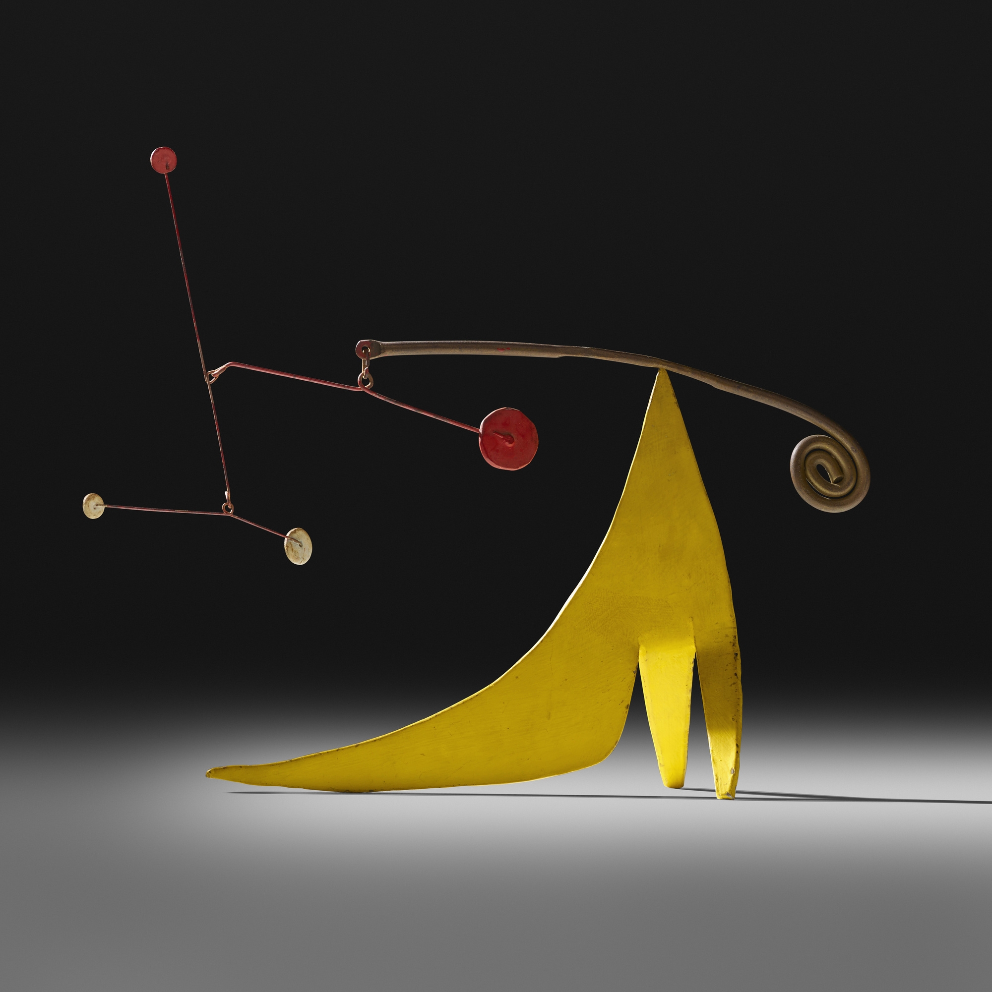 Alexander Calder | Yellow Beastie (1966) | MutualArt