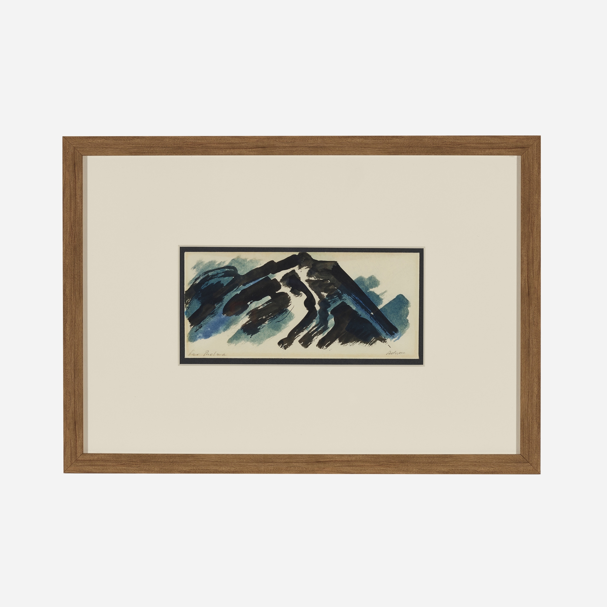 Etel Adnan | Mount Tamalpais | MutualArt