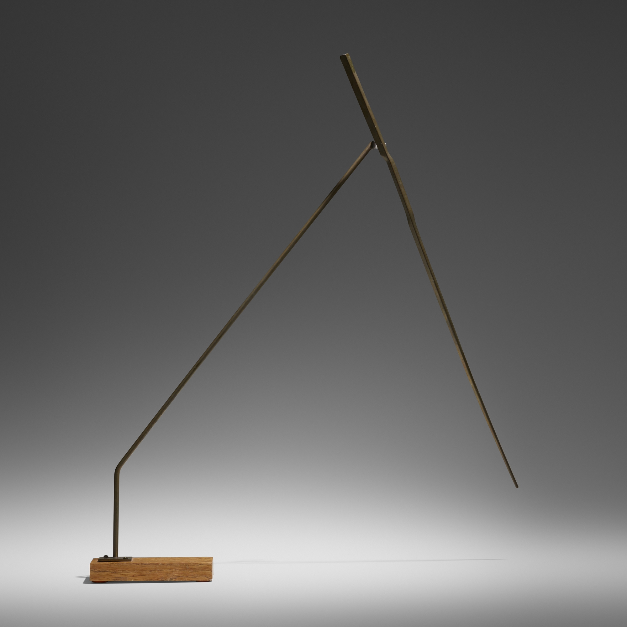 George Rickey | One Fixed One Moving Line Spread (1984) | MutualArt