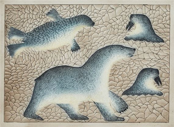 Nuna Parr | Hunting Bear (2017) | MutualArt