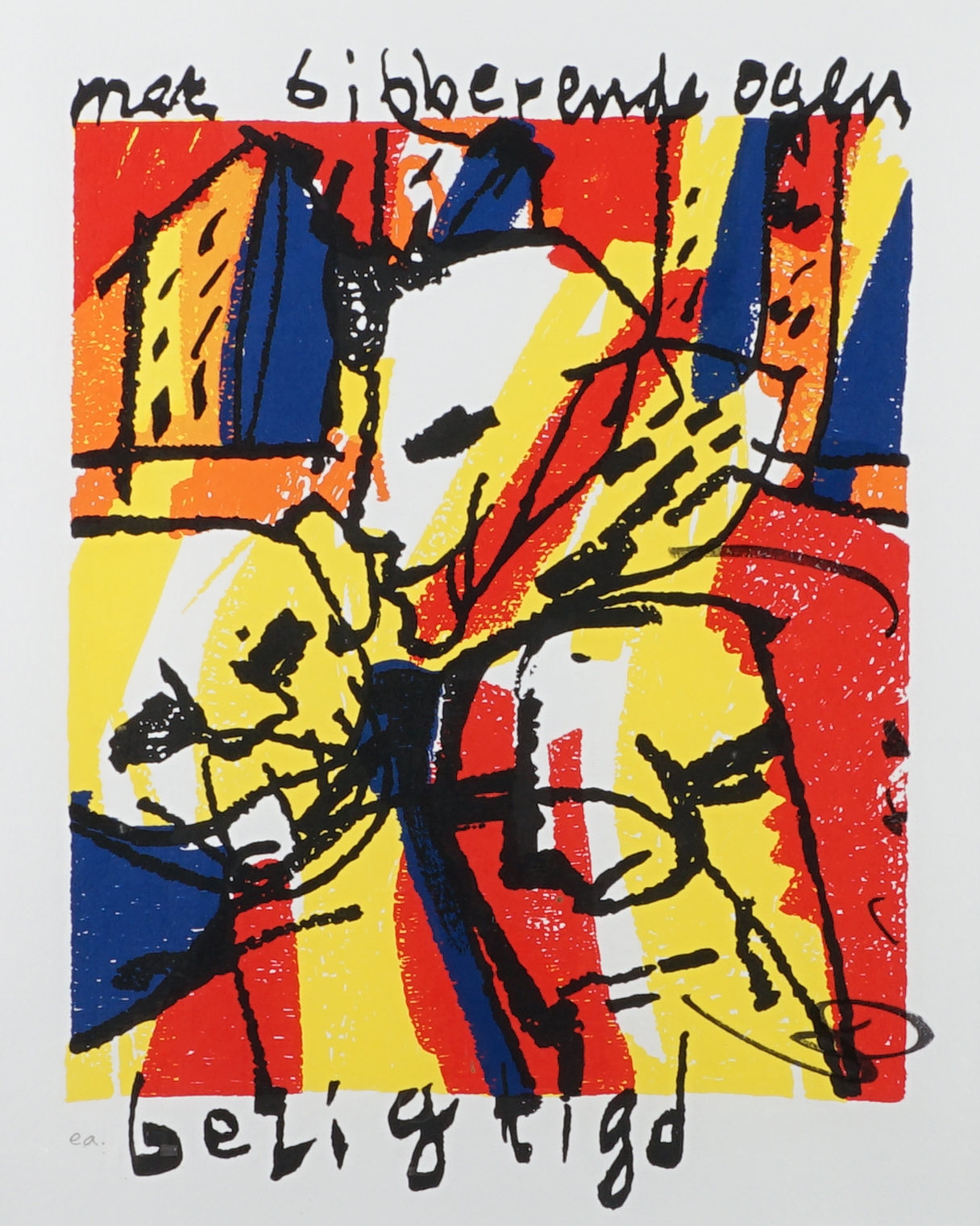 Herman Brood | Busy with trembling eyes | MutualArt
