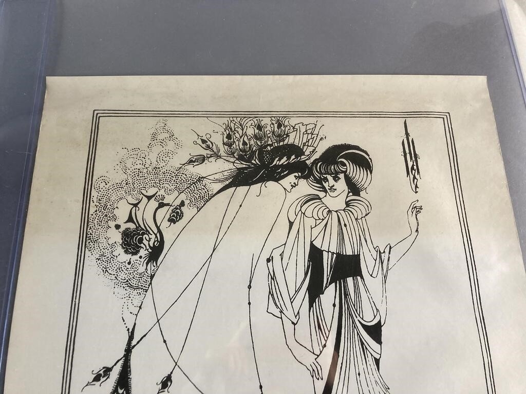 Aubrey Beardsley | Triptych of Aubrey Beardsley (1872-1898) Art Nouveau ...