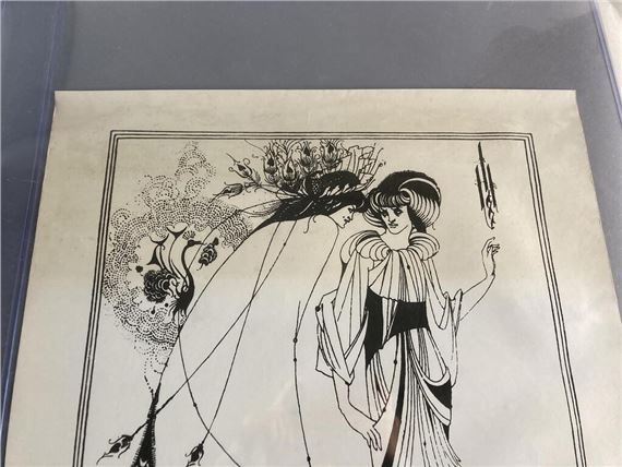 Aubrey Beardsley | Triptych of Aubrey Beardsley (1872-1898) Art Nouveau ...