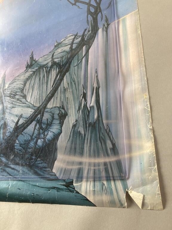 Michael Moorcock | Poster depicting a scene from the fantasy novel The ...