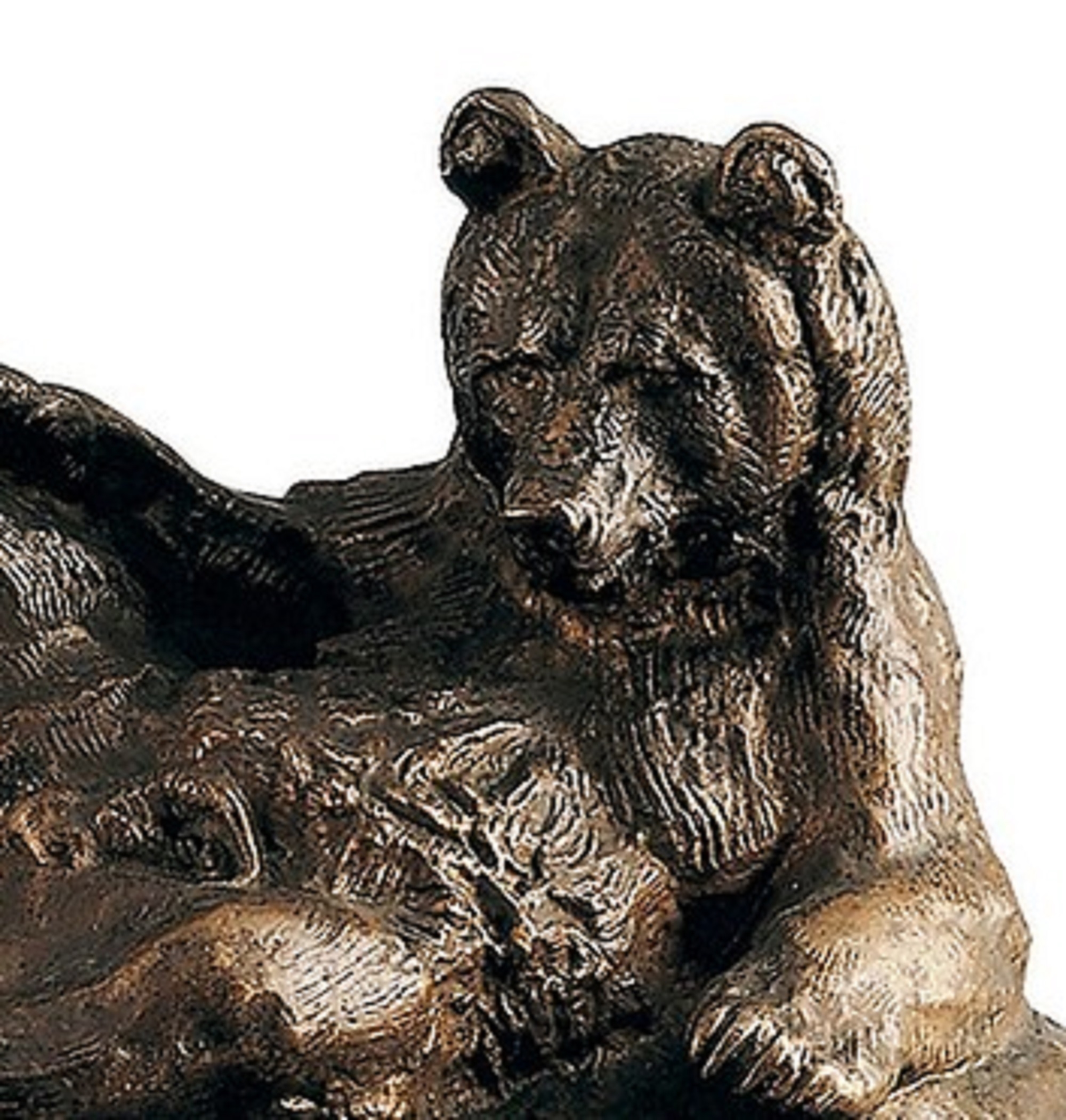 Antoine-Louis Barye | Resting bear | MutualArt