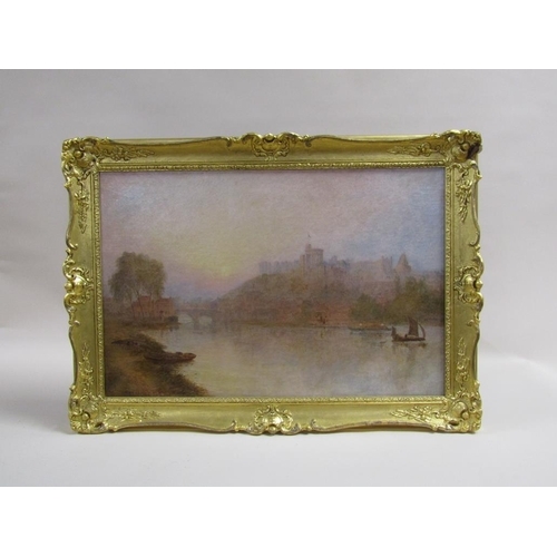 Richard Elmore | Windsor Castle with River Thames in foreground (1892 ...