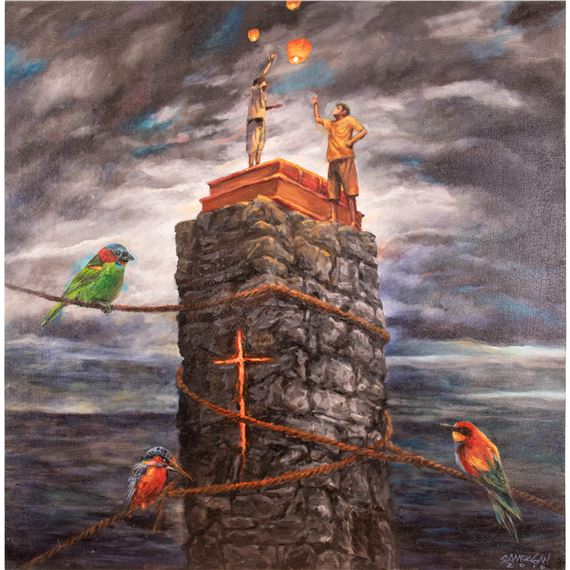 Ricky Ambagan | 3 Little Birds (2016) | MutualArt