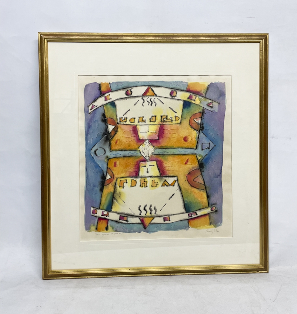 Martin Mendizábal | Dos mundos separados (86) | MutualArt