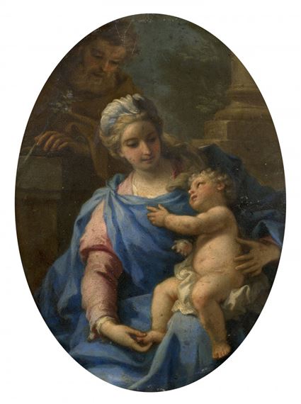 Paolo de Matteis | La Sainte Famille (1662) | MutualArt
