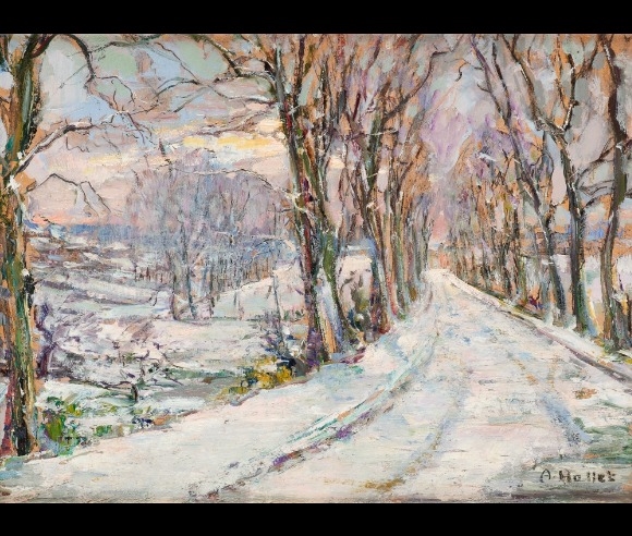 Andre Hallet | Effets de neige à Fond'Roy | MutualArt