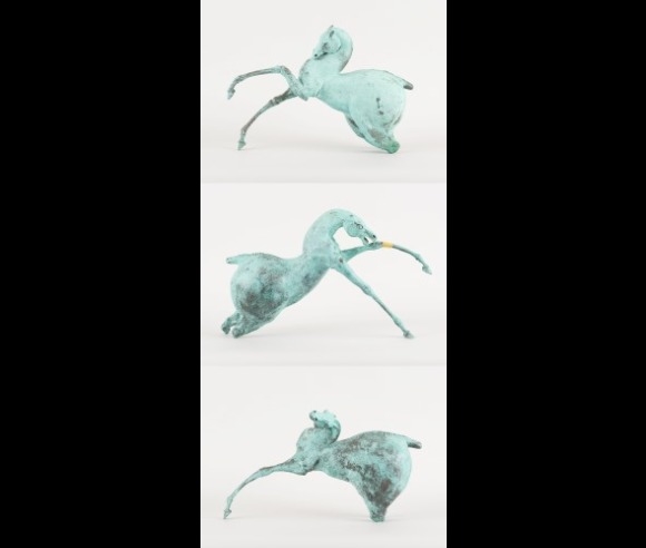 Daniel Monic | Chevaux en mouvement se cabrant | MutualArt