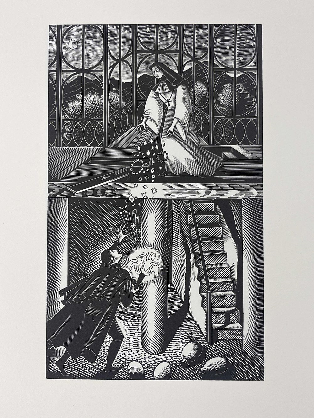 Eric Ravilious | Famous Tragedy of The Rich Jew of Malta (1933) | MutualArt