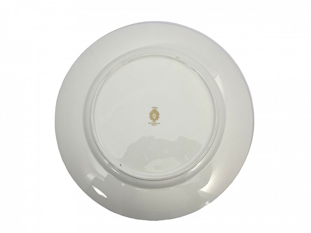 Stefan Nowacki | Plate, the central plaque painted with a marine scene ...