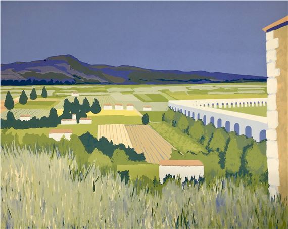 Robert Buhler | Landscape with aqueduct | MutualArt