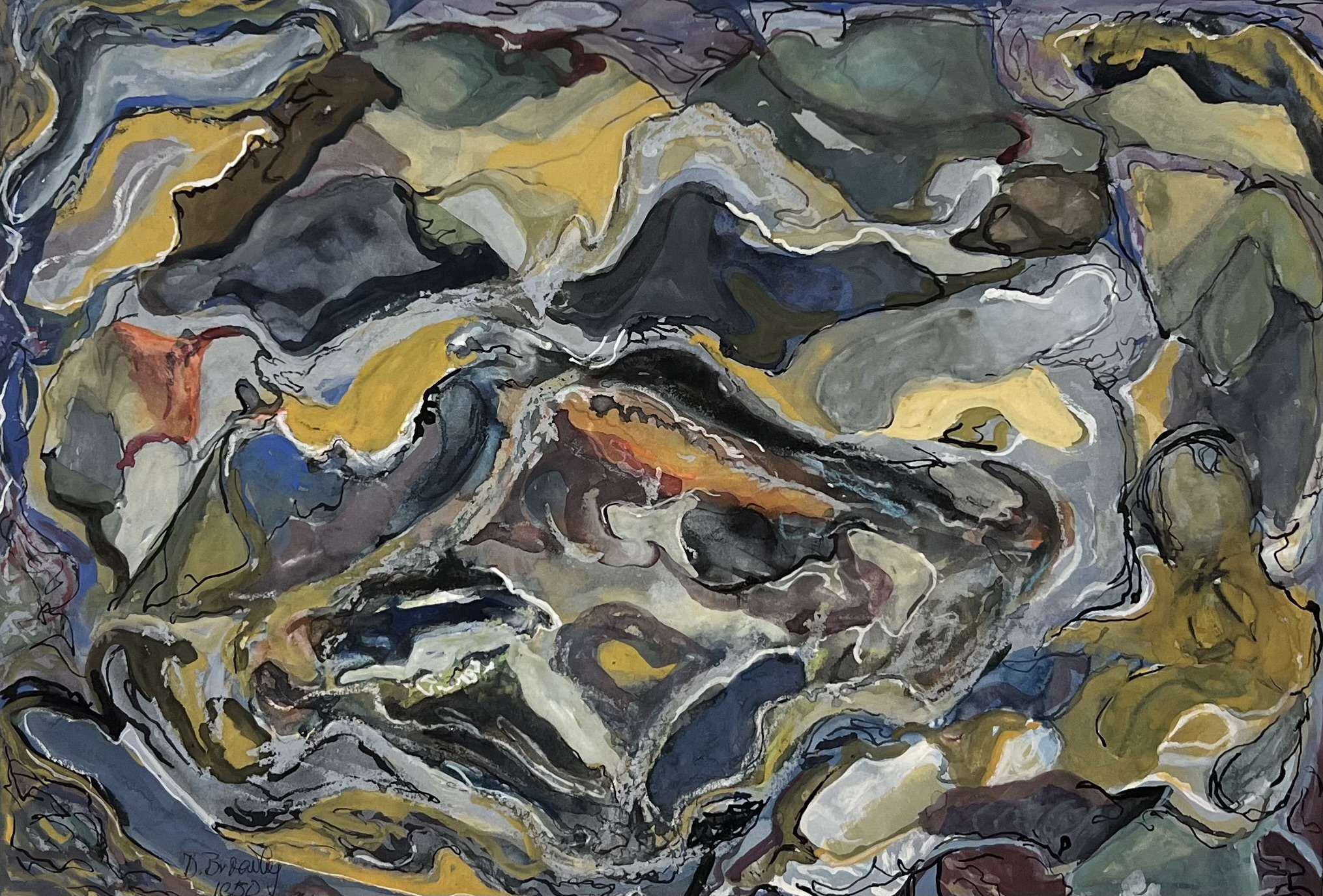 Denise Broadley | Abstract (1950) | MutualArt