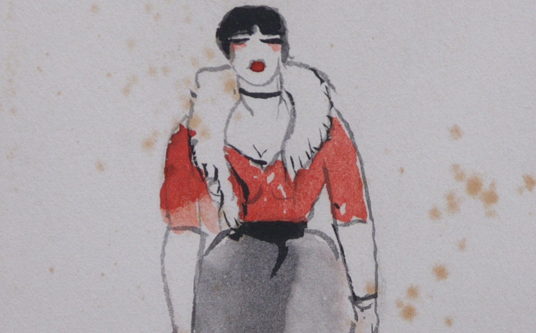 Charles Alexandre Picart le Doux | Portrait d'une prostituée | MutualArt