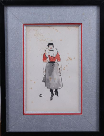 Charles Alexandre Picart le Doux | Portrait d'une prostituée | MutualArt