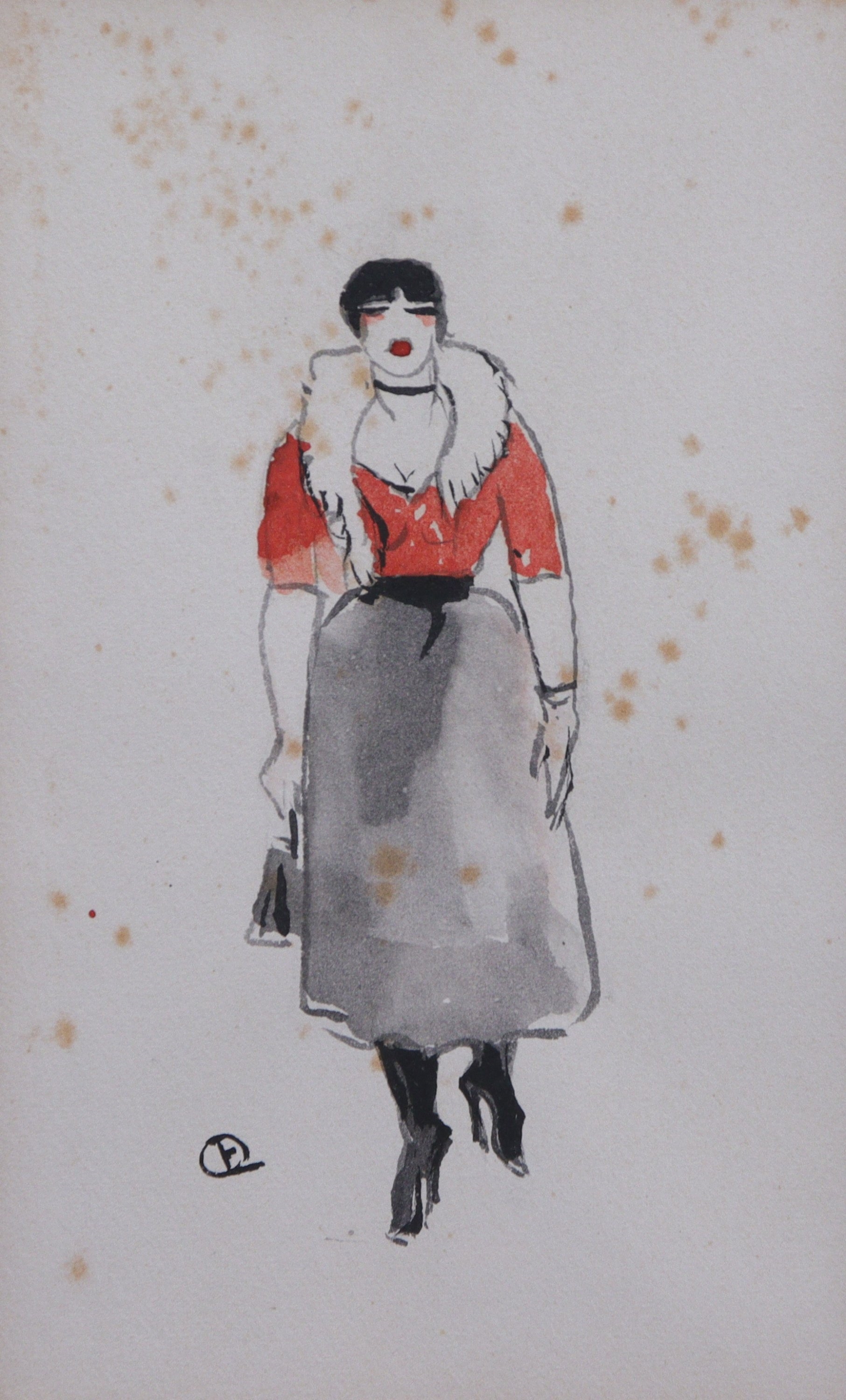 Charles Alexandre Picart le Doux | Portrait d'une prostituée | MutualArt