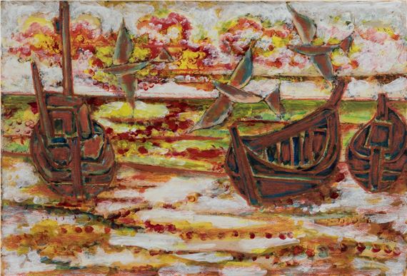 Gabriel Zendel | Les Barques | MutualArt