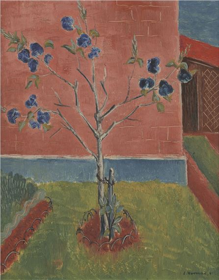 Sali Herman | Tree in the Garden (1941) | MutualArt