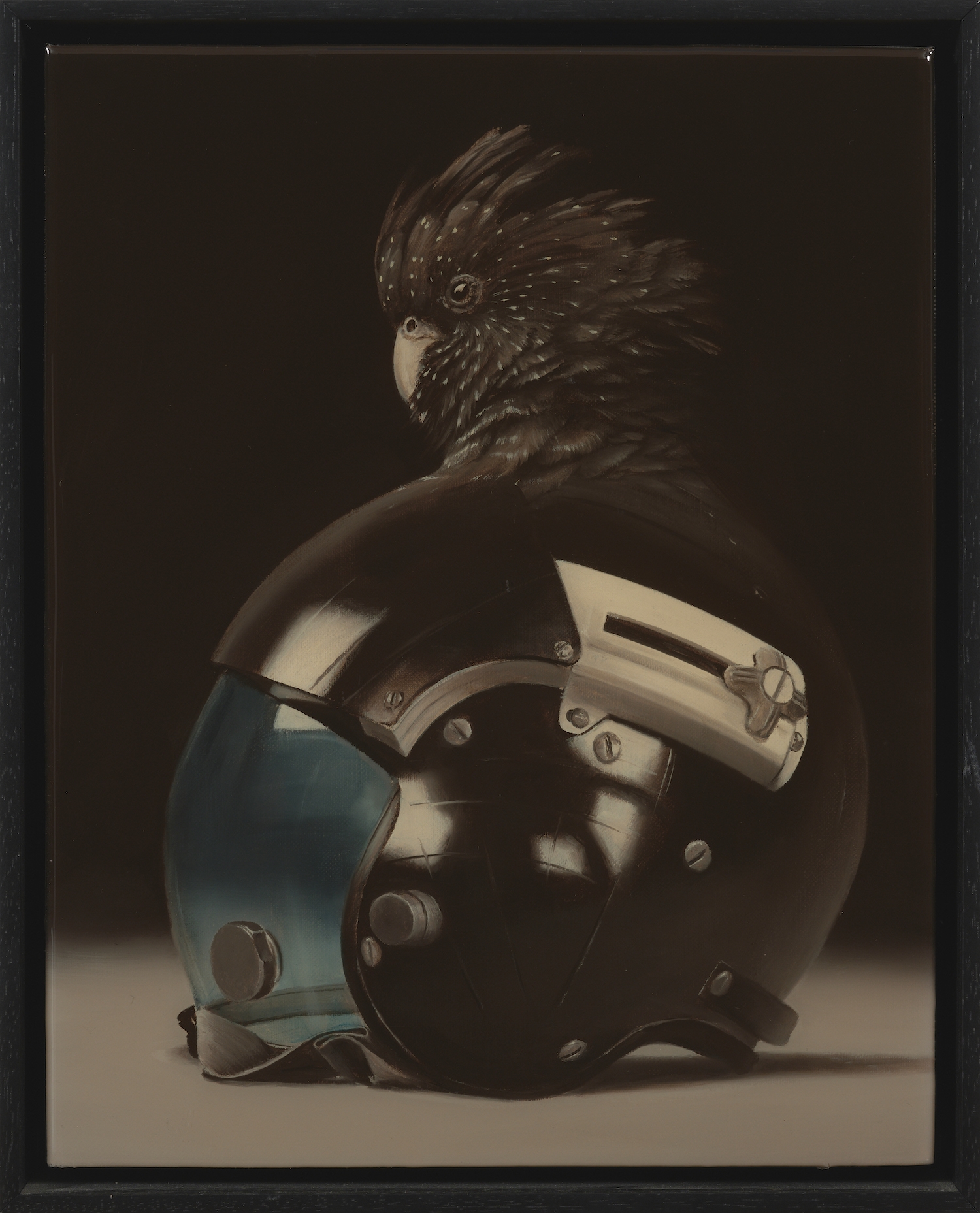 Sam Leach | Cockatoo and Helmet | MutualArt