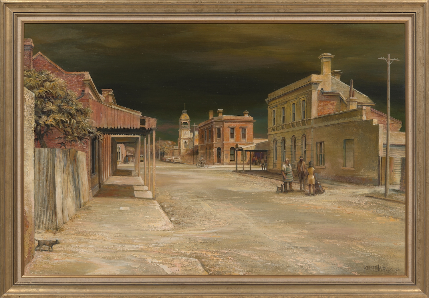 Kenneth Jack | A Street in Inglewood (1970) | MutualArt