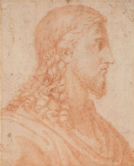 Roman School, 16th Century | Profile of Christ | MutualArt