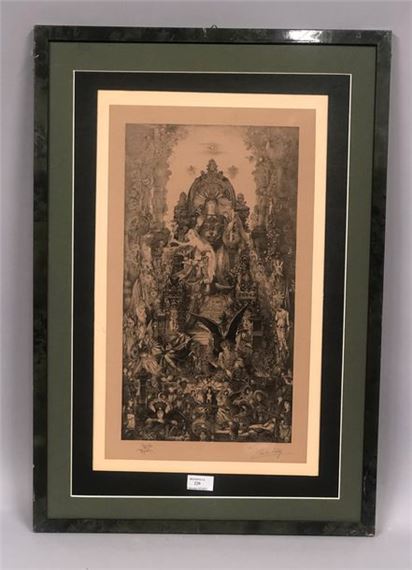 Gustave Moreau | Jupiter and Sémélé | MutualArt