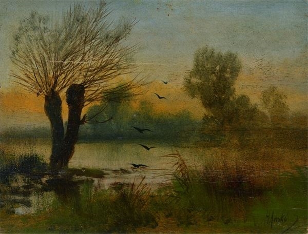 Henry Marko | Lake landscape | MutualArt