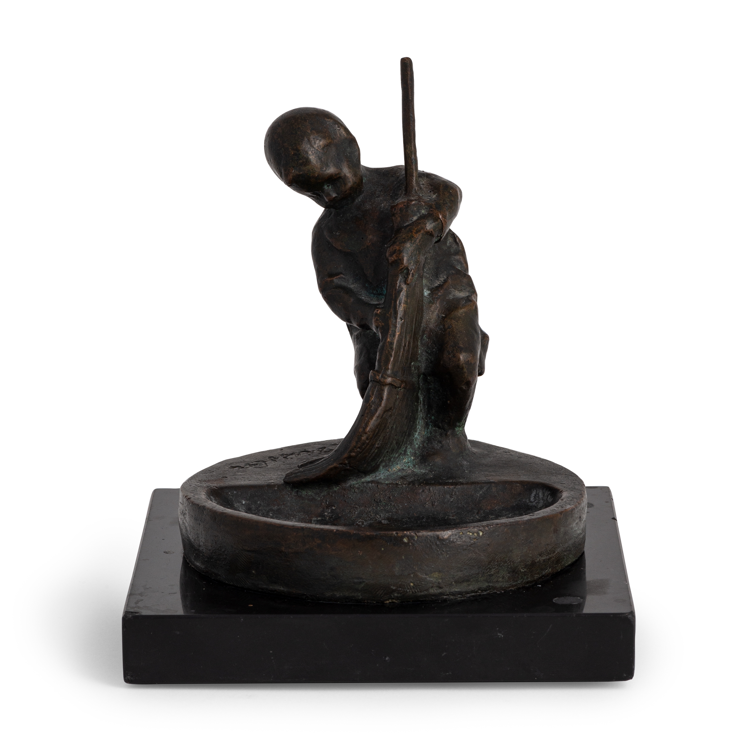 Alberto Dressler | La bambina con la scopa | MutualArt