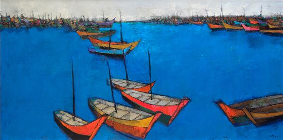 Umi Dachlan | Boats (1993) | MutualArt