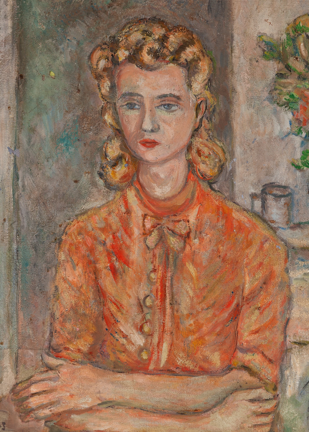 Tytus Czyżewski | Portrait of a young woman (Circa 1934) | MutualArt