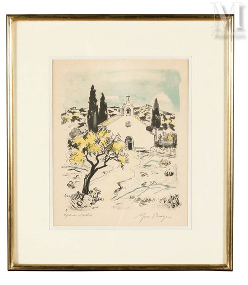 Yves Brayer | Eglise en Provence | MutualArt