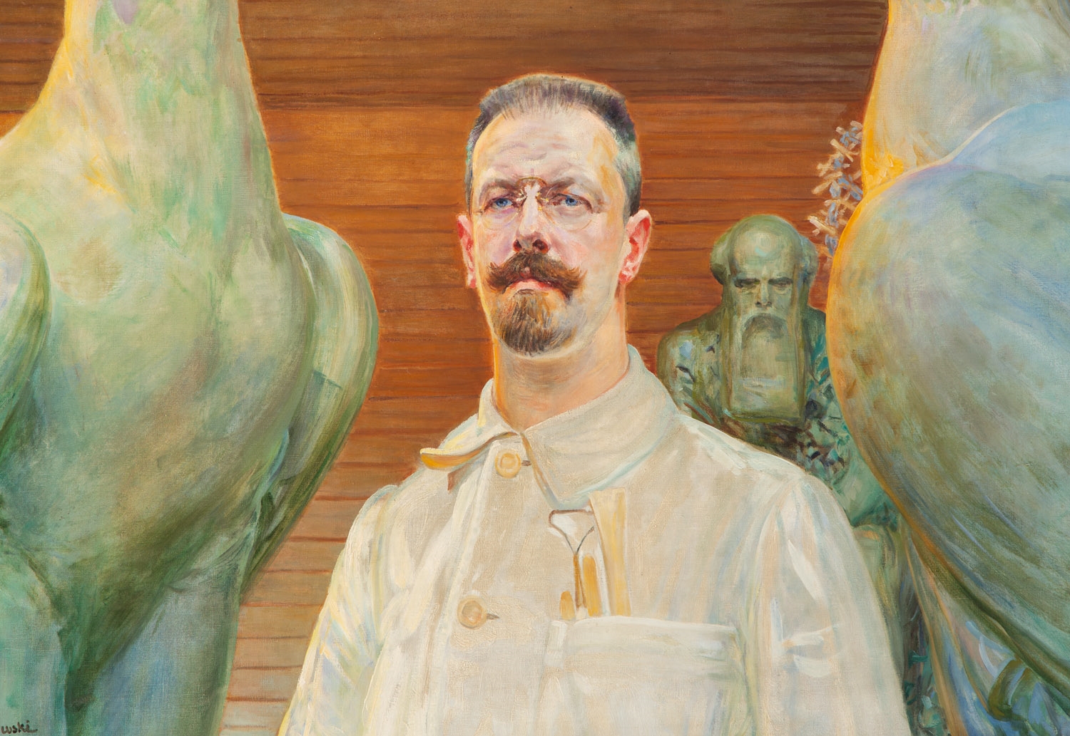 Jacek Malczewski | Portrait of the sculptor Tadeusz Blotnicki (1916 ...
