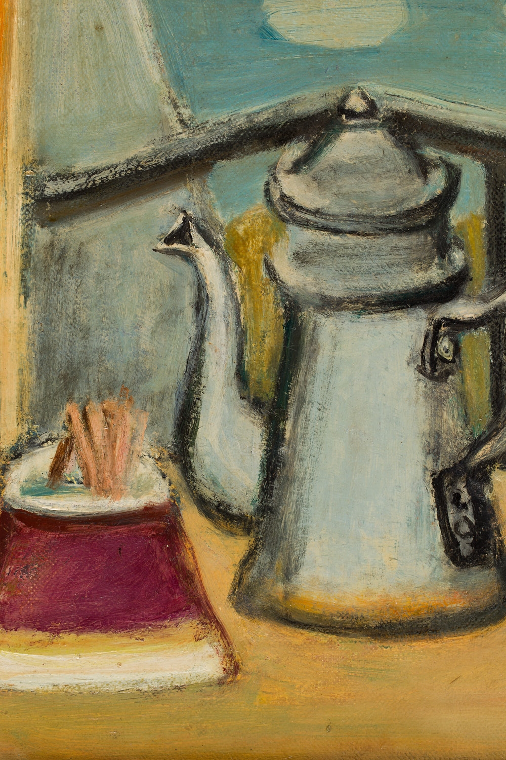Henri Hayden | Still life with candelier (1950) | MutualArt