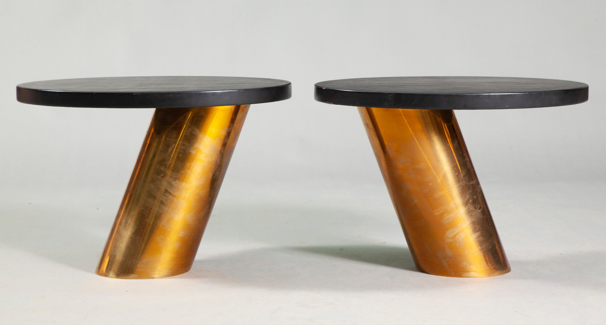 Karl Springer | Cantilever End Tables (1990) | MutualArt