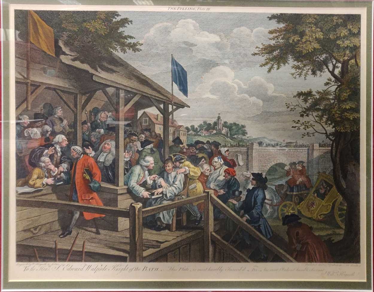 William Hogarth | The Polling, Plate III from Humours of an Election ...