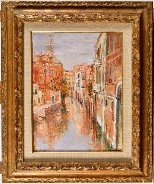 Serge Belloni | Canal à Venise | MutualArt