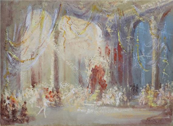 Henry Bardon | SET DESIGN FOR SWAN LAKE | MutualArt