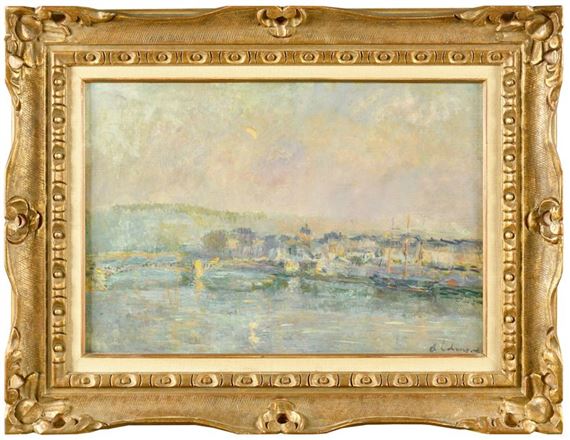 Albert Marie Lebourg | Rouen, the Boieldieu bridge and the Saint-Sever ...